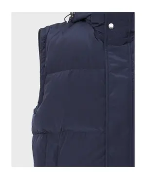 PAUL  SHARK Paul & Shark Logo Patch Hooded Down Vest