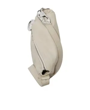 Burberry Small Knight Zipped Shoulder Bag - Nude