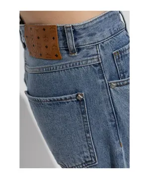 Mcm Belt Loop Jeans - Blue
