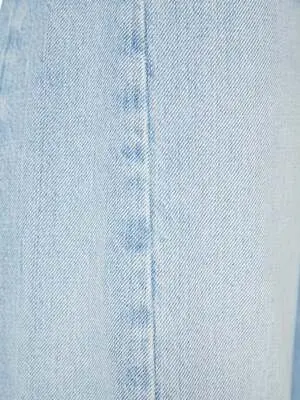 MOTHER Half Pipe High-rise Wide-leg Jeans - Blue