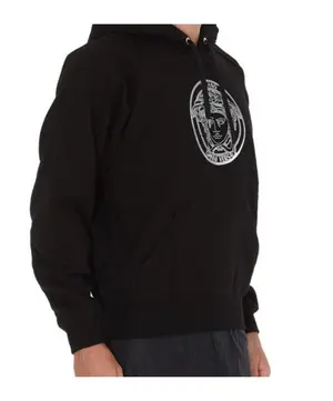 Versace Logo Print Hoodie