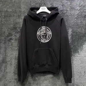 Versace Logo Print Hoodie