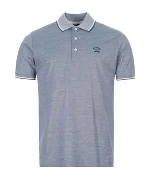PAUL  SHARK Logo Details Polo Shirt