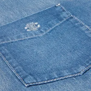 Celine Cropped Denim Shirt