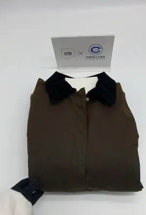 TOTEME Collared Jacket With Pocket Detail - Bark