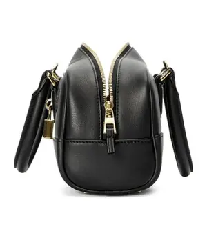 Loewe Amazona 23 Cropped Bag In Nappa Calfskin - Black