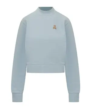 Palm Angels Teddy Bear Motif Sweatshirt