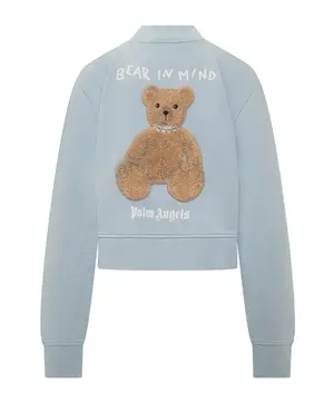 Palm Angels Teddy Bear Motif Sweatshirt