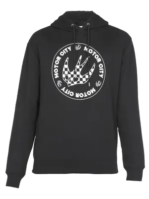 Alexander McQueen Checkerboard Graphic Hoodie