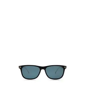 TOM FORD Caleb Rectangle Frame Sunglasses - Blue