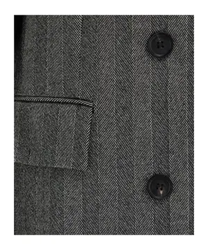FERRAGAMO Double-breasted Chevron Coat