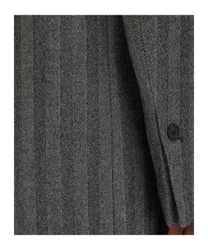 FERRAGAMO Double-breasted Chevron Coat