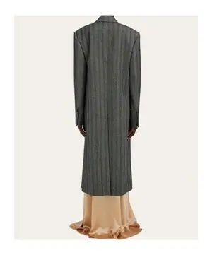 FERRAGAMO Double-breasted Chevron Coat