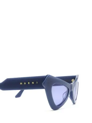 Marni Logo Sunglasses - Blue