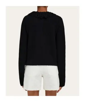 FERRAGAMO Cardigan With Fringe Detail