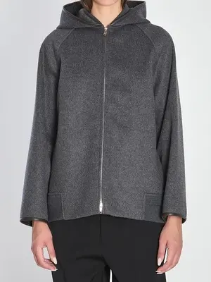 Bottega Veneta Double Face Hooded Blouson