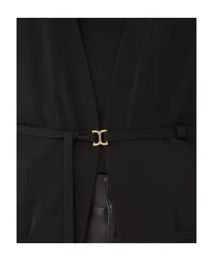 Chloé Belted Long-sleeved Cardigan