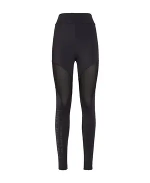 Fendi Tech Fabric Leggings - Black