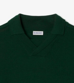 Burberry Wool Polo Shirt