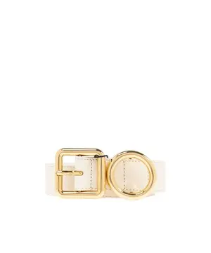 Jacquemus Jacquemus La Ceinture Regalo Belt With Double Buckle Nude