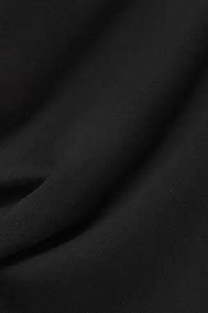 Saint Laurent Long-sleeved V-neck Maxi Dress