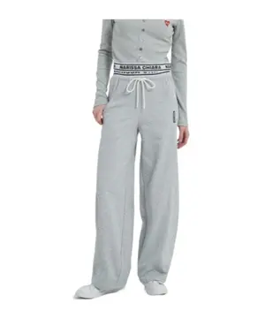Marissa Chiara Drawstring Wide Leg Sweatpants
