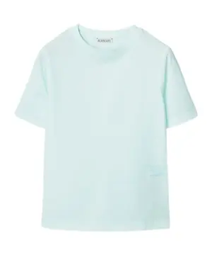 Burberry Embroidered Cotton T-shirt