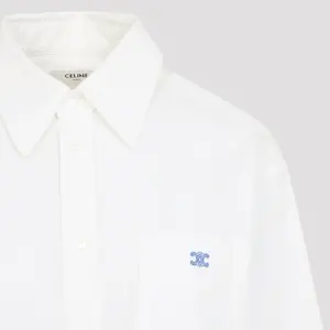 Celine Shirt In Cotton Denim