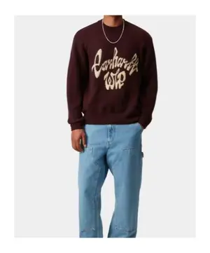Carhartt Work In Progress Chedda Knitted Jumper - Brown