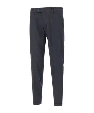 RE-HASH Mucha10 Turn-up Trousers By - Black