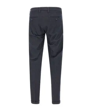 RE-HASH Mucha10 Turn-up Trousers By - Black