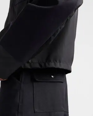 Prada Logo Plaque Bermuda Shorts