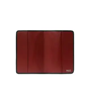 Bally Logo Details Wallet - Black