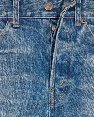 Celine Kurt Jeans In Cotton Denim