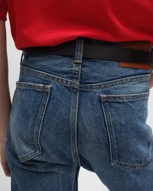 Celine Kurt Jeans In Cotton Denim