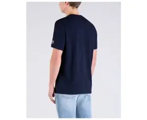 PAUL  SHARK Round Collar Logo T-shirt