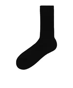 Off-White Logo Detailed Crew Socks - Black