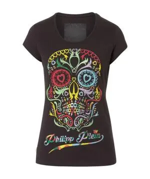 Philipp Plein Print T-shirt - Black