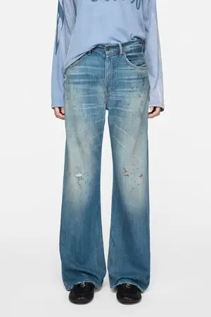 Acne Studios 2021f Regular Fit Jeans - Blue