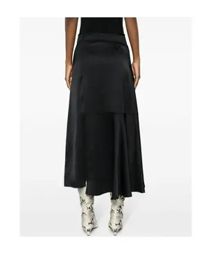 JIL SANDER High-waist Panelled Midi Skirt