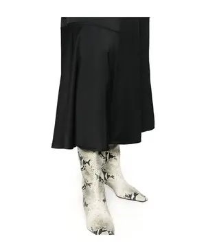 JIL SANDER High-waist Panelled Midi Skirt