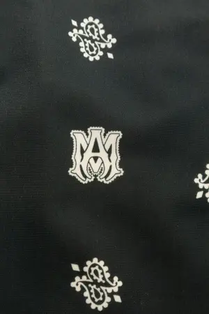 Amiri Paisley-print Halterneck Swimsuit