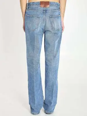 Celine Boyfriend Jeans In Cotton Denim