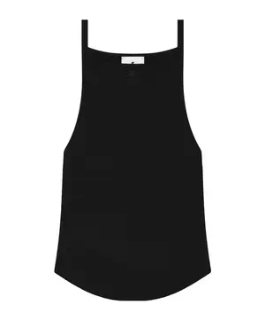 COURREGES Courrèges Sleeveless Ribbed Knit Top