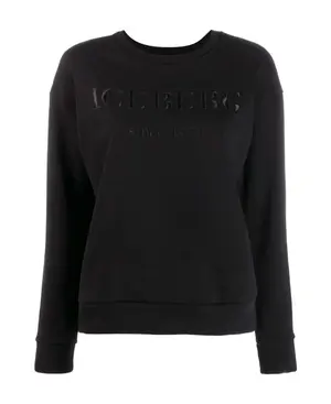 Iceberg Logo Embroidered Sweatshirt