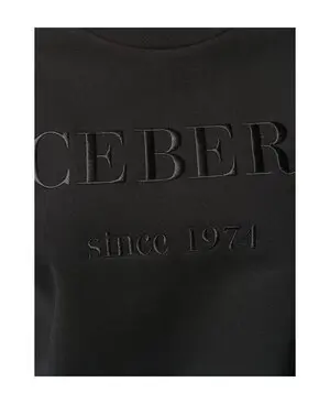 Iceberg Logo Embroidered Sweatshirt