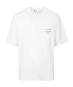 Acne Studios Logo Printed Crewneck T-shirt - No