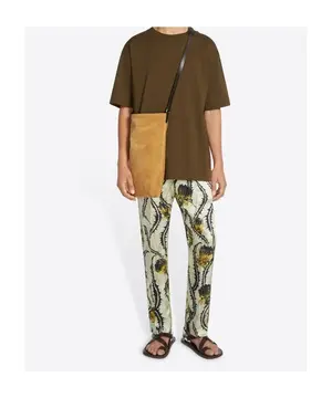 Dries Van Noten Floral Print Straight-leg Trousers