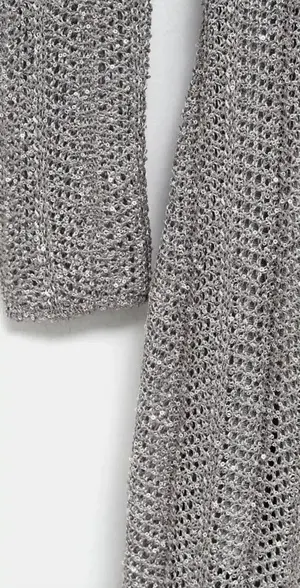 Alaïa Long Sequin Knit Dress