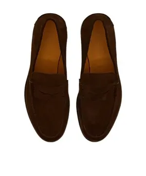FERRAGAMO Tramezza Penny Loafer - Black